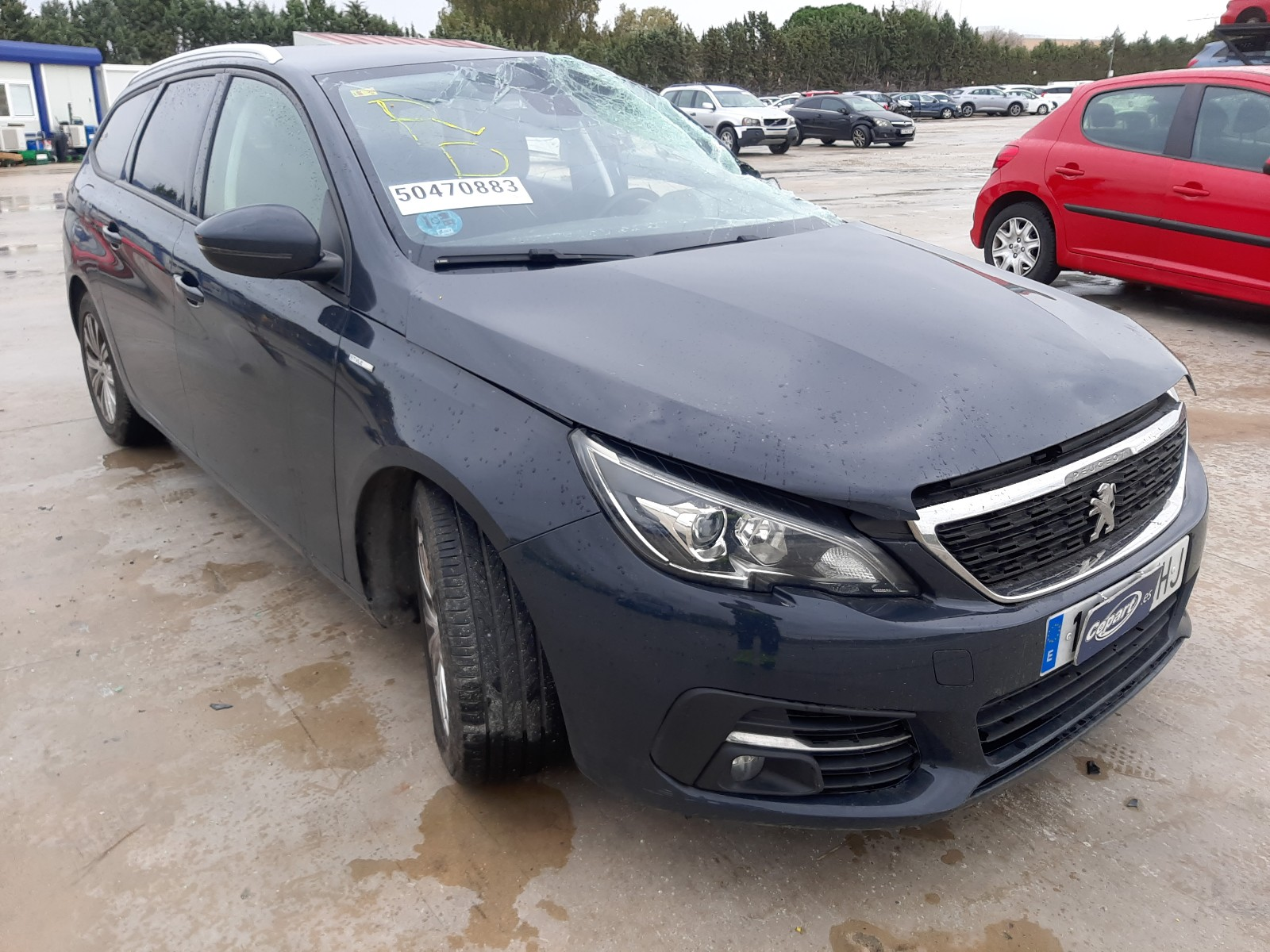 VIN: VF3LCYHYPLS074162 | Peugeot 308 SW 2020 car history - Stat.vin