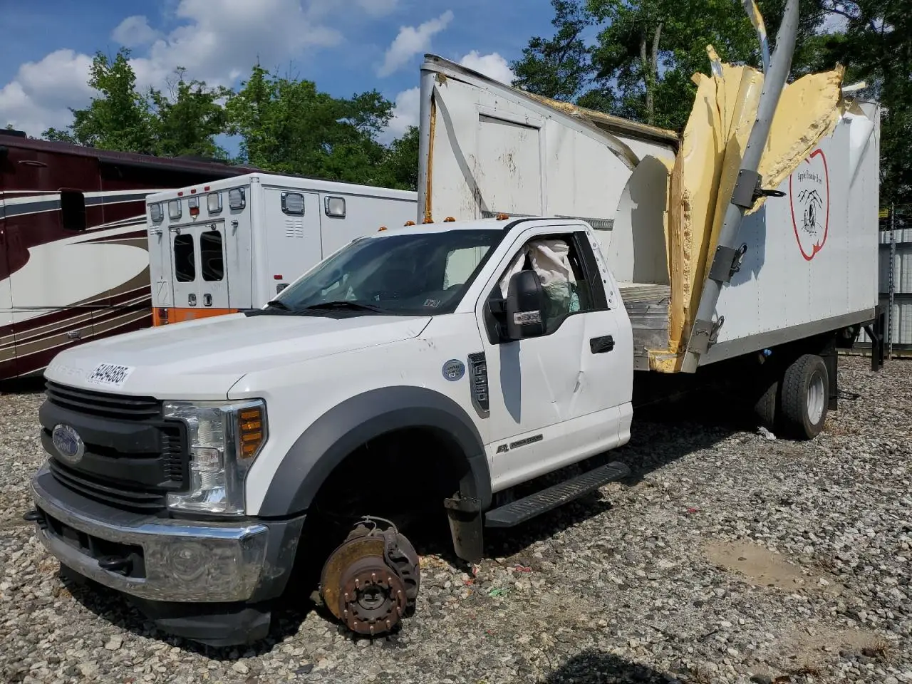 VIN: 1FDUF5HT6KDA26346 | FORD F550 2019 car history - Stat.vin