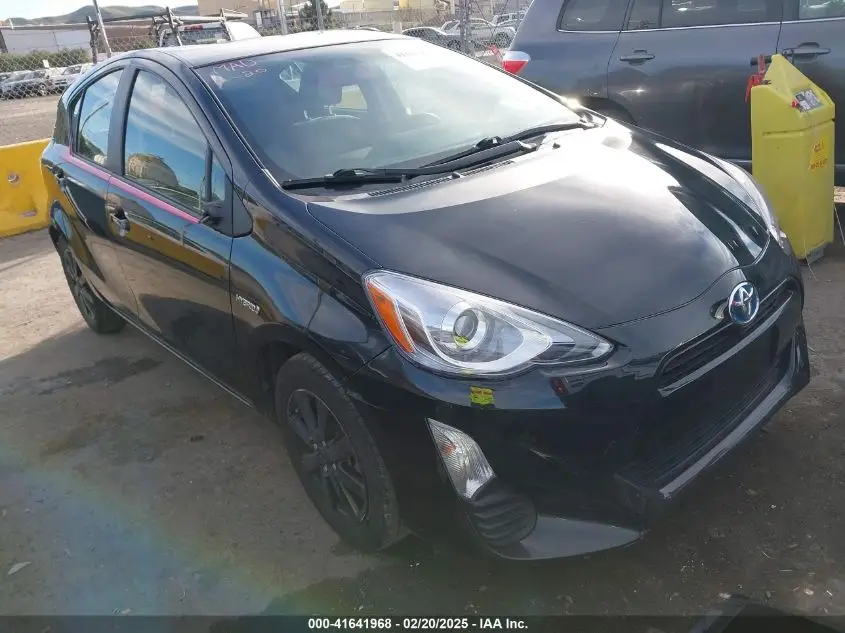 VIN: JTDKDTB33G1119087 | TOYOTA PRIUS C 2016 PERSONA SERIES Black 1.5L ...