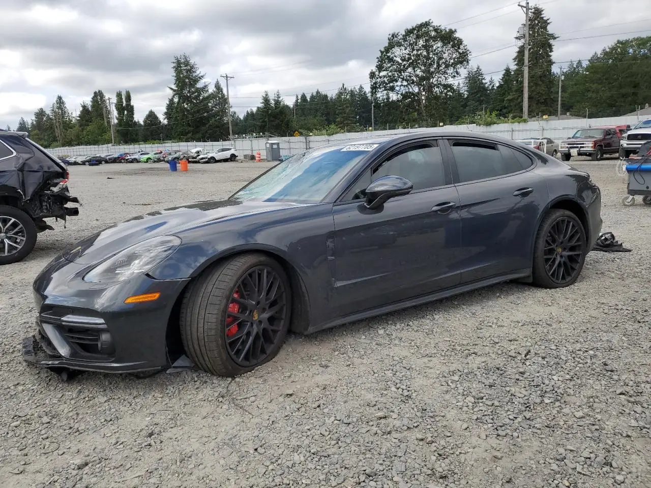 VIN: WP0AF2A75KL145434 | PORSCHE PANAMERA 2019 T GRAY 4.0L 8 free car ...