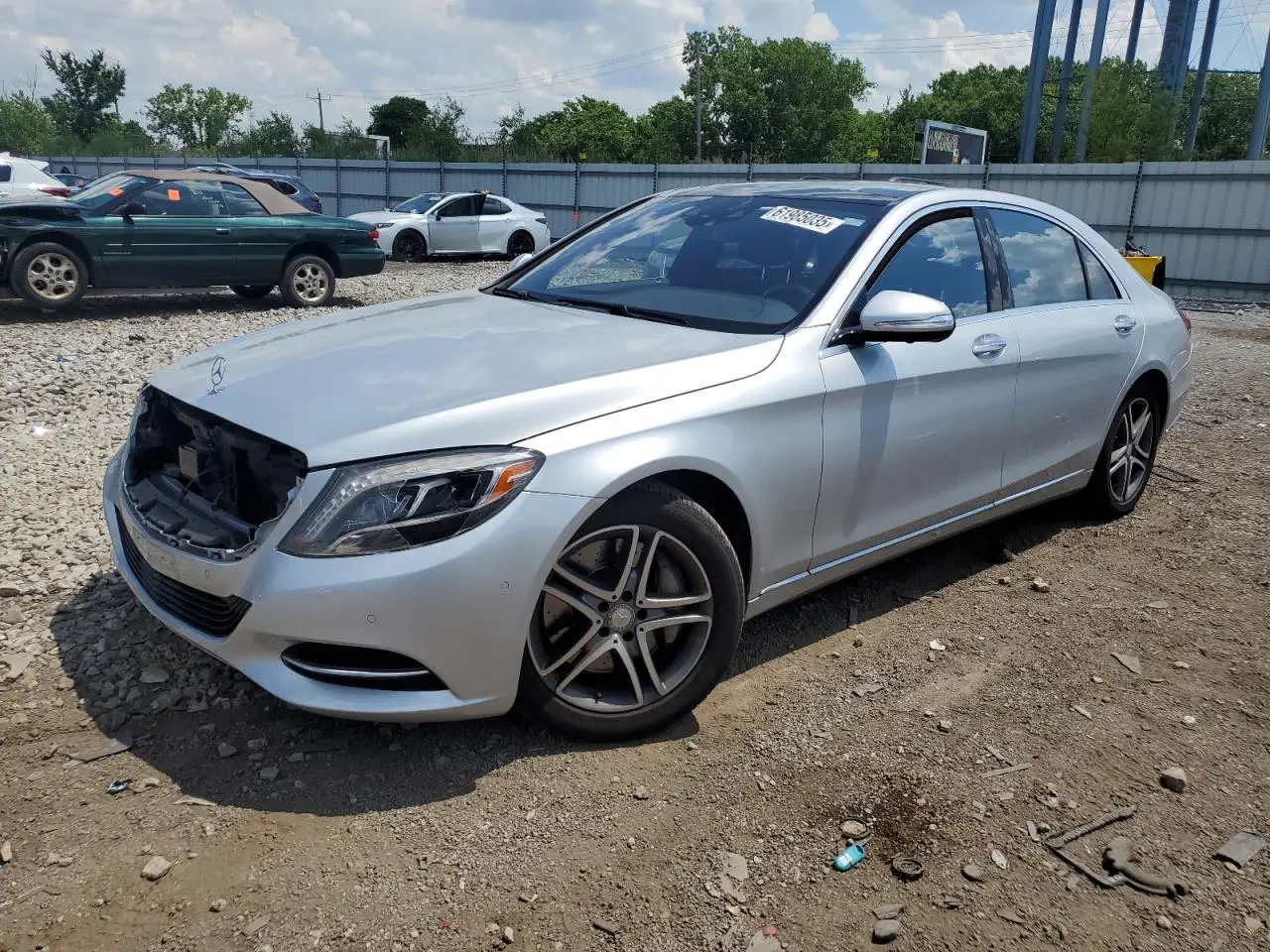 VIN: WDDUG8FB9GA225953 | MERCEDES-BENZ S-CLASS 2016 S 550 4MAT SILVER 4.6L 8 free car history ...