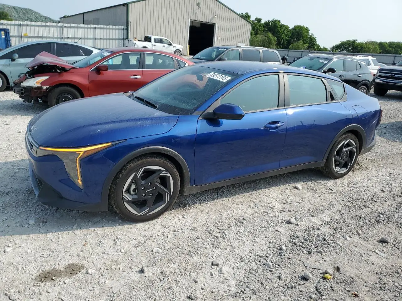 VIN: 3KPFU4DE3SE081453 | KIA K4 EX 2025 BLUE 2.0L 4 free car history - Stat.vin