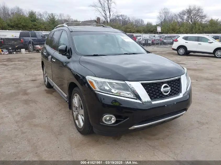 VIN: 5N1AR2MM5GC634928 | NISSAN PATHFINDER 2016 PLATINUM Black 3.5L V-6 ...