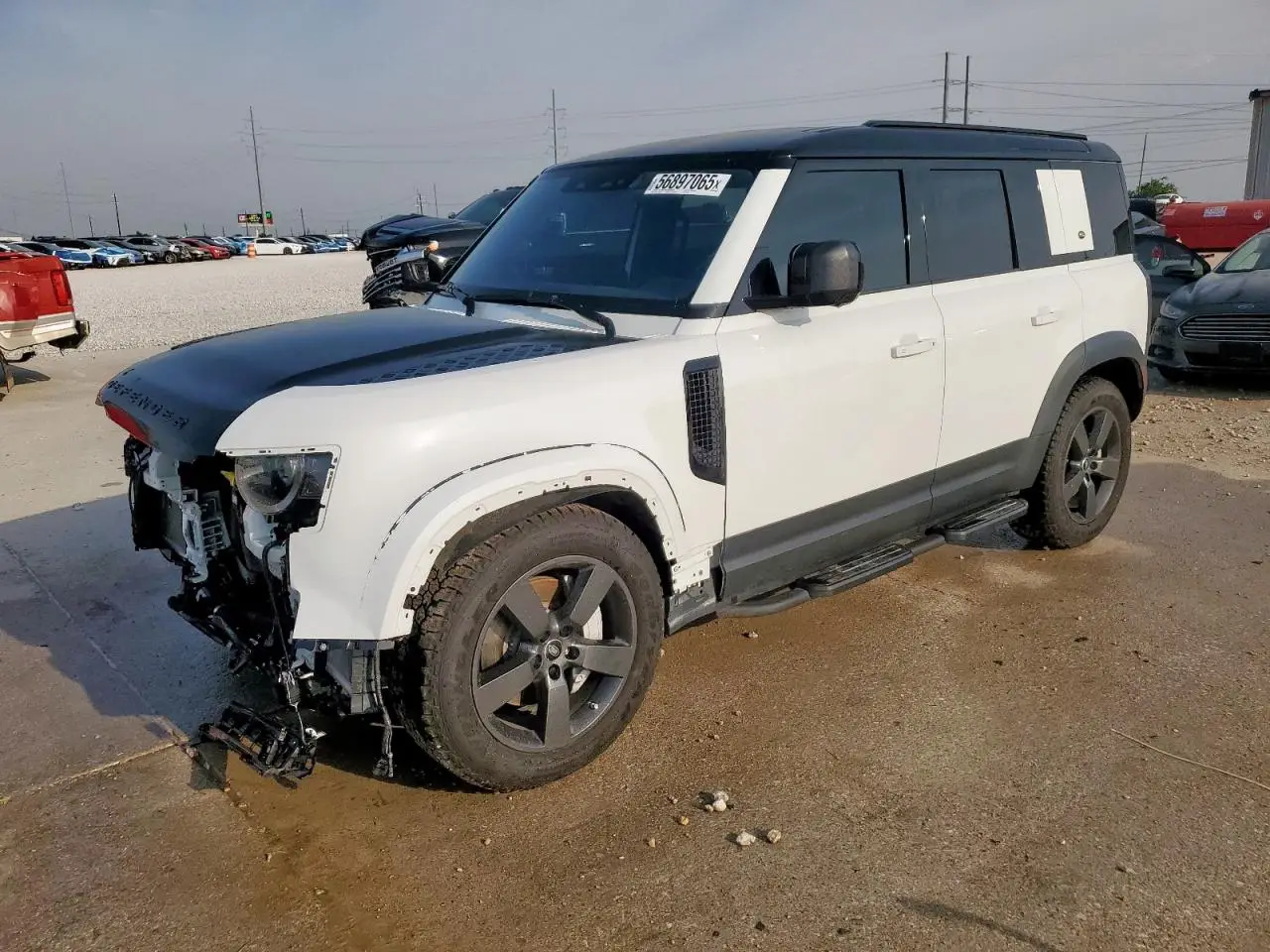 VIN: SALEP7EU1L2028039 | LAND ROVER DEFENDER 2020 1 WHITE 3.0L 6 free ...