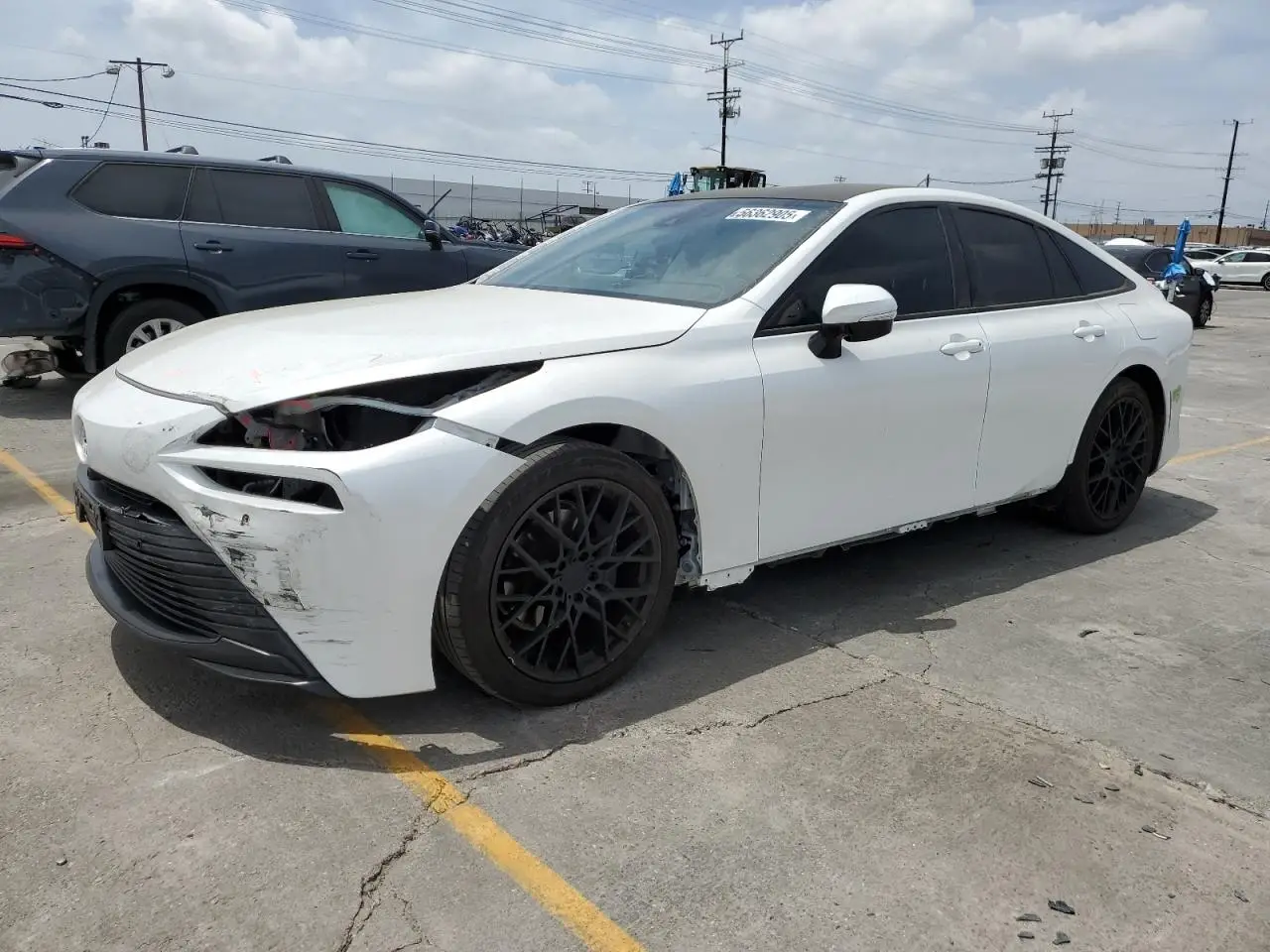 VIN: JTDAAAAAXPA008920 | TOYOTA MIRAI 2023 XLE WHITE U free car history ...