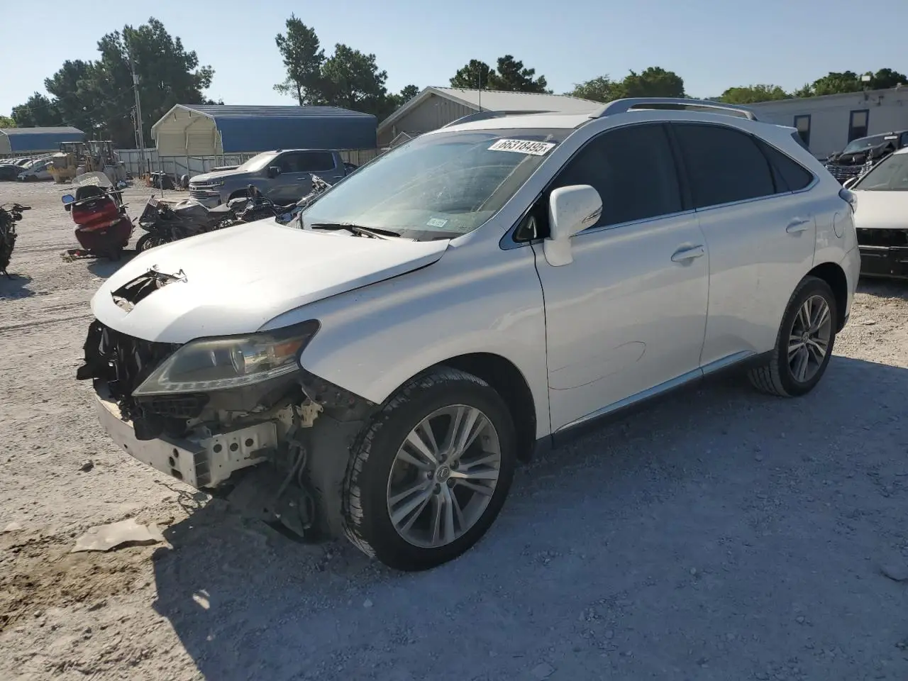 VIN: 2T2ZK1BA8FC170727 | LEXUS RX350 2015 RX 350 WHITE 3.5L 6 free car ...